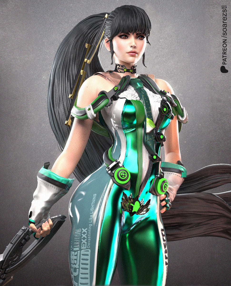 R024 - 3D STL model design download print files, Games character desig – World of STL