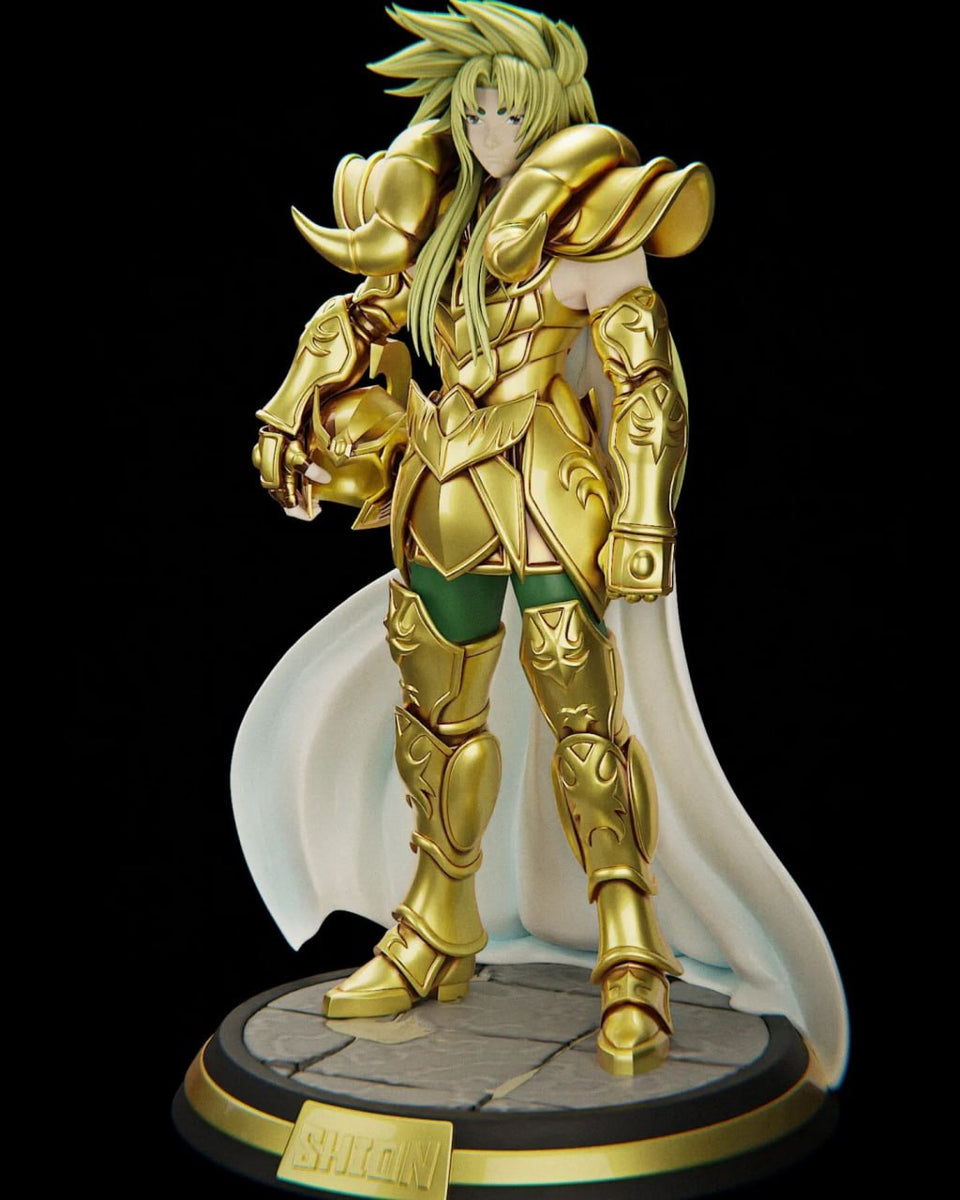 MANGA112 - Legendary Character design, Aries Shion from the Saint Seiy ...