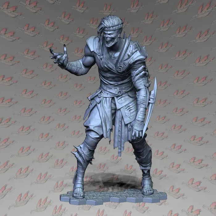 MAN129 - Legendary Character design, Mortal Kombat Chaos Cleric，3d STL ...