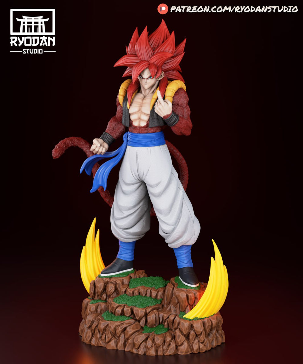 MANGA139 - Legendary Character design, Super Saiyan 4 form from the Dr ...