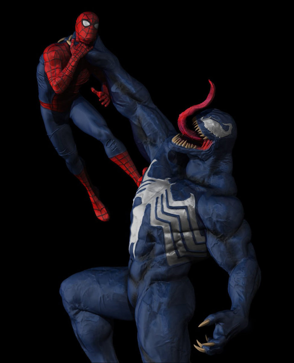 MANGA149 - Legendary Games Character design, Venom vs Spider-Man，3d ST ...