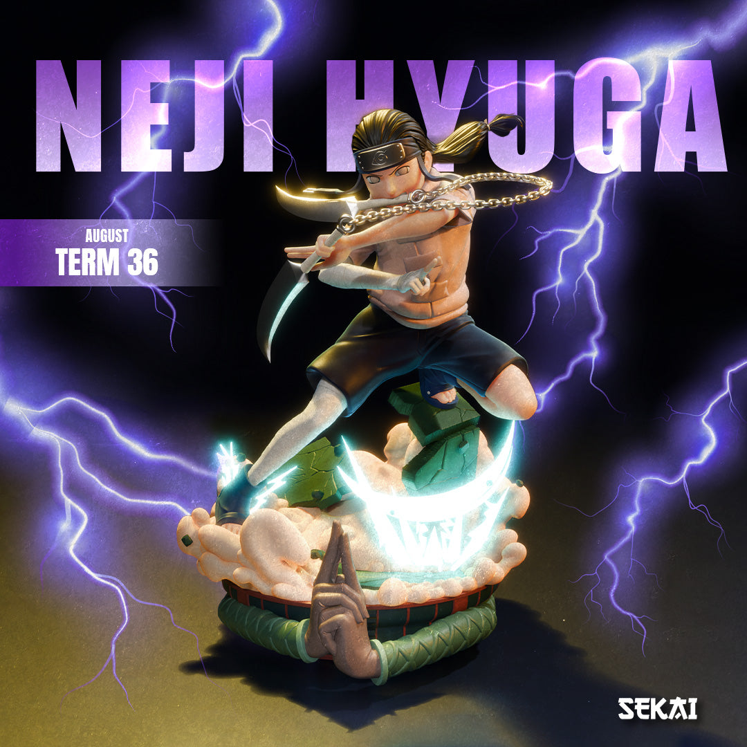 MANGA126 - Legendary Character design, Neji Hyuga Attack ，3d STL resin ...