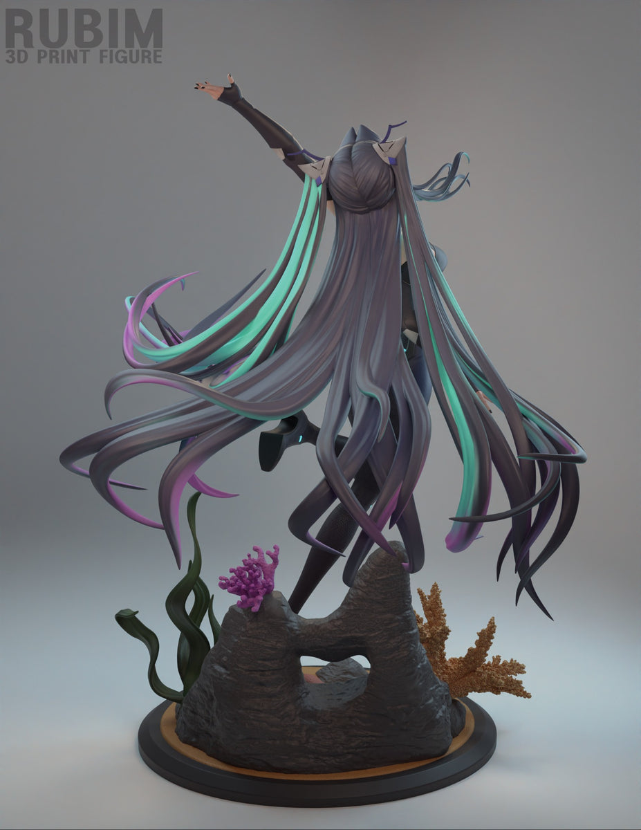 TU015 - Female Character design,Siren from Goddess of Victory: Nikke，3 ...