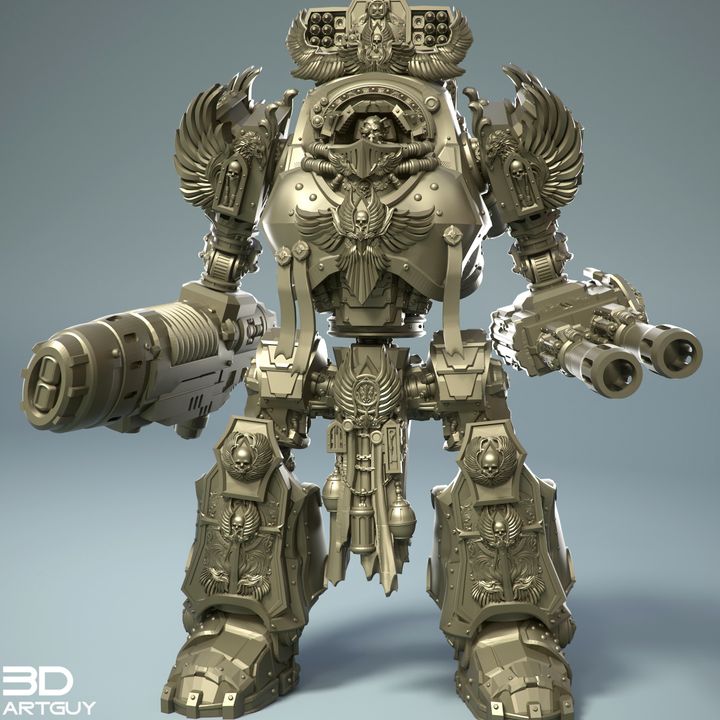 NW004 -Lendary character design, ArtStation - Perturabo The Hammer of ...