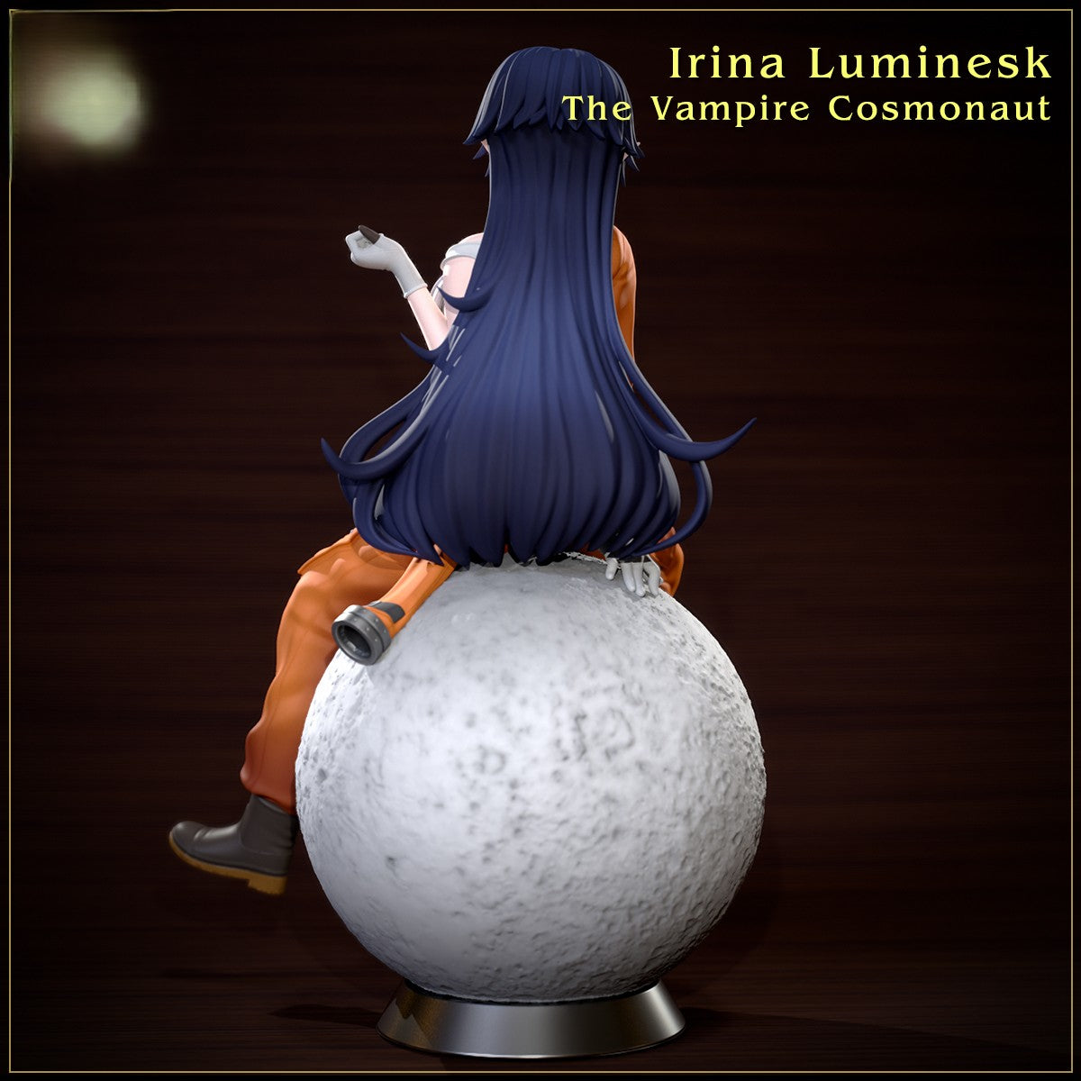 R214 - Anime character design, the vampire cosmonaut, irina luminesk ...