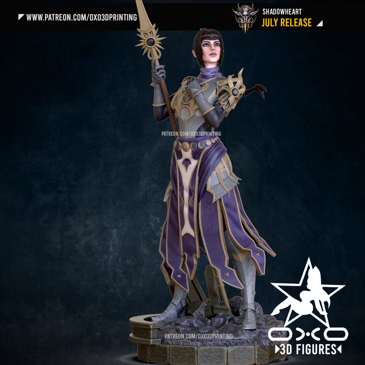 TU174 - Female Character design, NSFW Shadowheart，3d STL resin print d ...