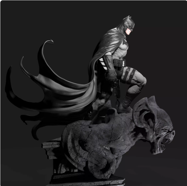 R030 - 3D STL model design download print files, Comic character desig ...