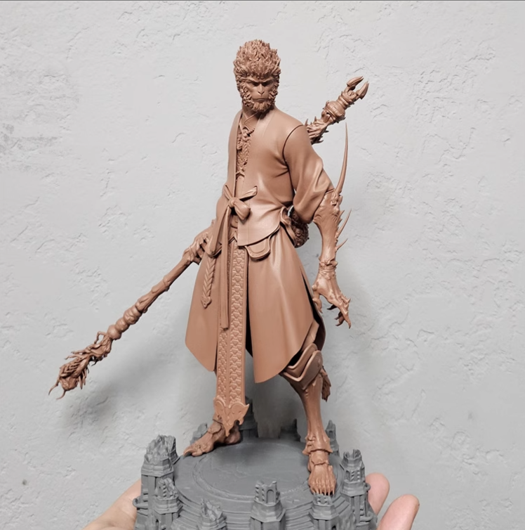 R050 - Games Character designs, Black Myth Wukong With Yasha Armour, 3 ...