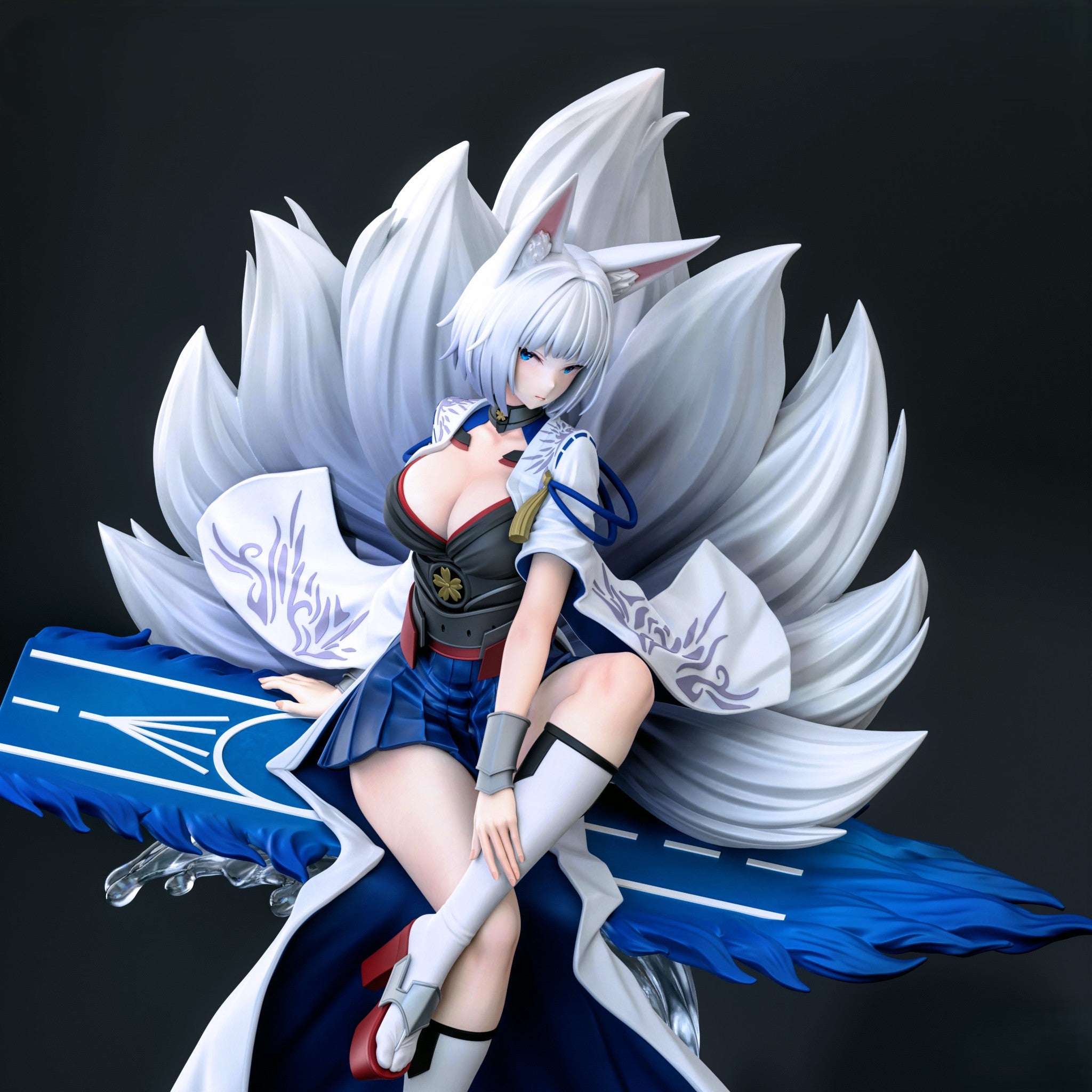 R149 - Games character design, azur lane, kaga, 3d stl files instand d – World of STL