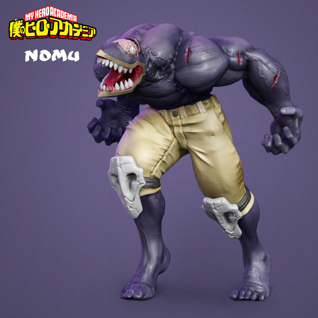 ANI122 - Legendary Character design, Nomu from My Hero Academia，3d STL ...