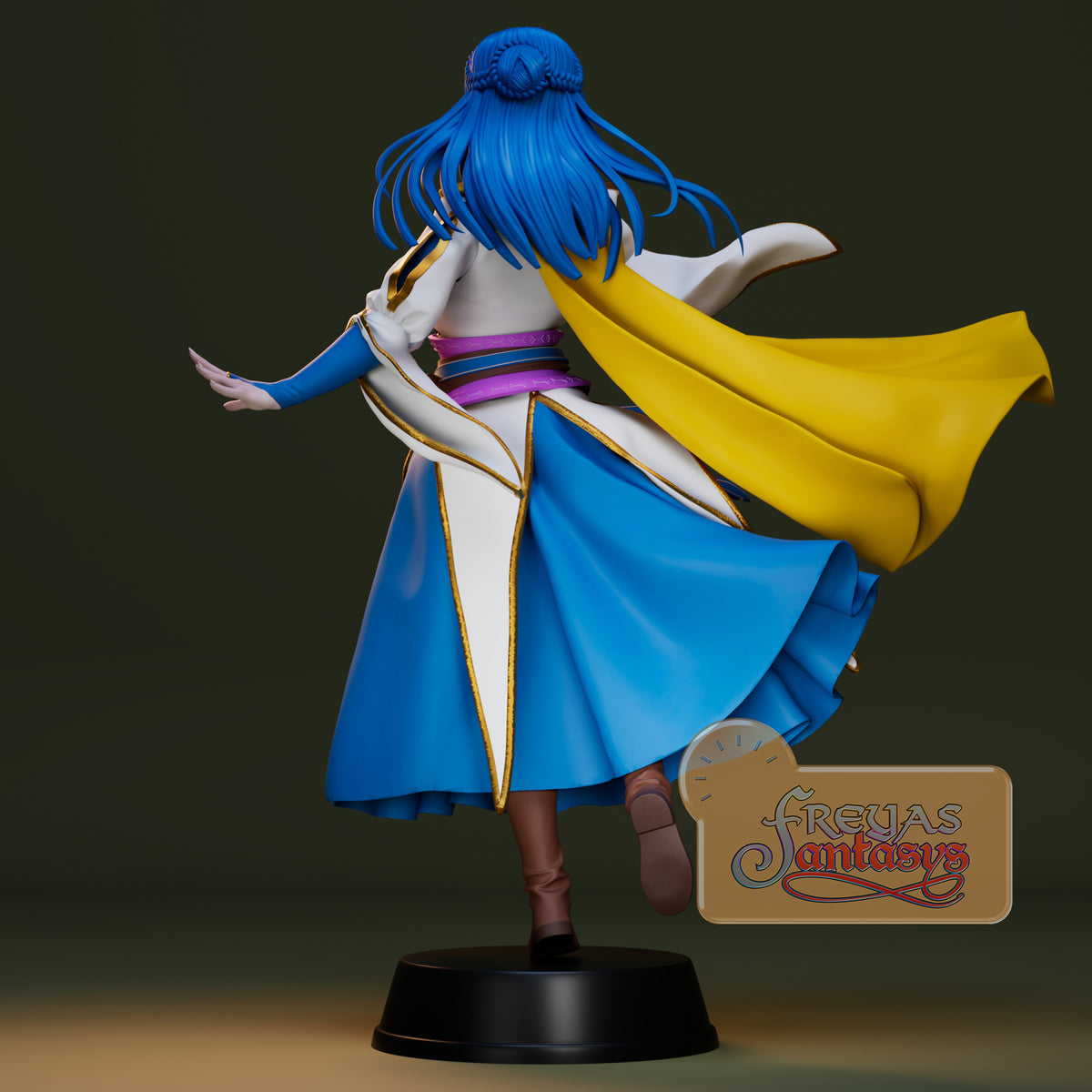 TU139 - Female Character design,Ascendance of a Bookworm，3d STL resin ...
