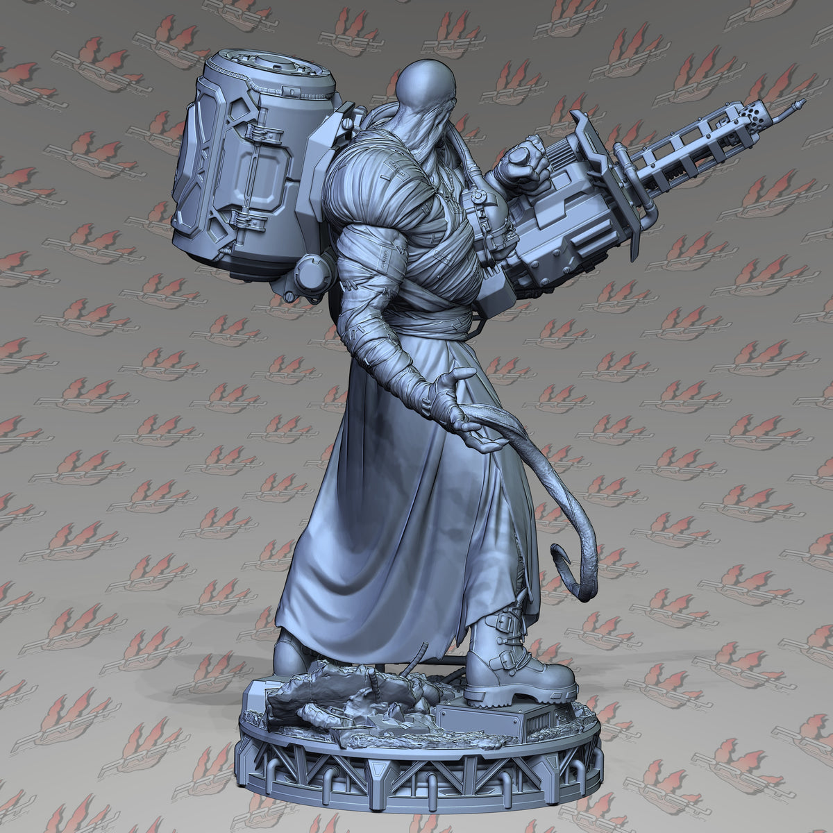 MAN156 - Legendary Character design, Nemesis ，3d STL resin print downl ...