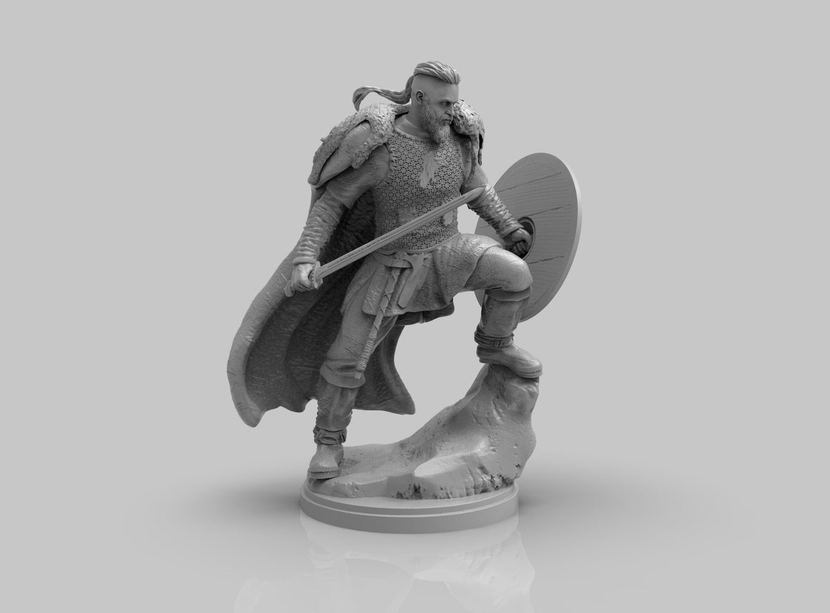 A293 - Movie character design, Drama Character Ragnar the viking, STL ...