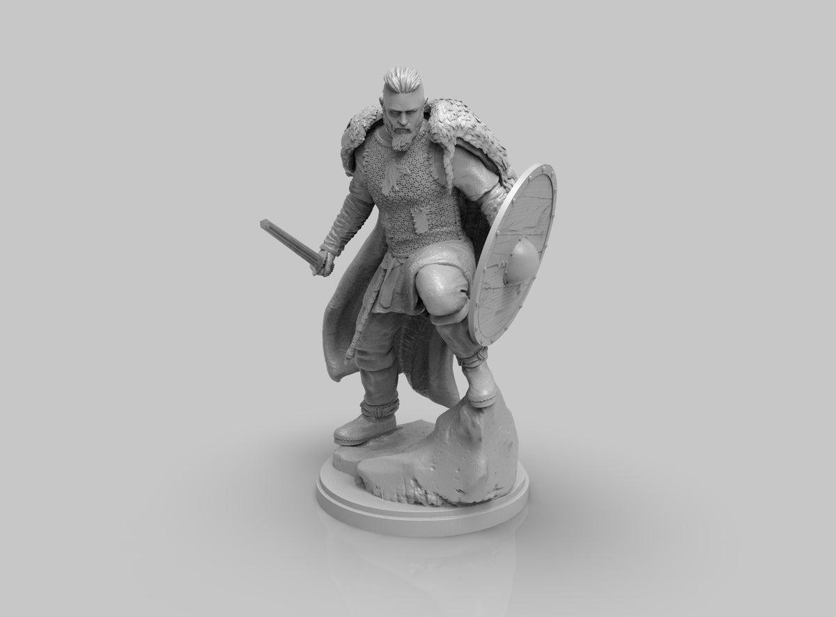 A293 - Movie character design, Drama Character Ragnar the viking, STL ...