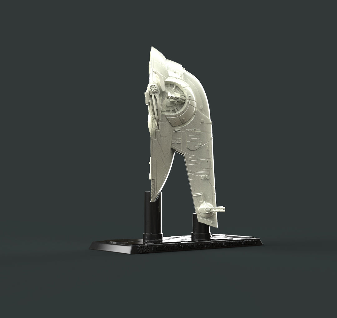 H067 - Movie character design, The SW Ship design Slave, STL 3D model ...