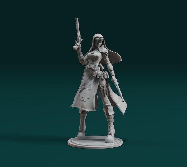 H225 - Legendary character design, The Waifu Battle Nun Statue, STL 3D ...