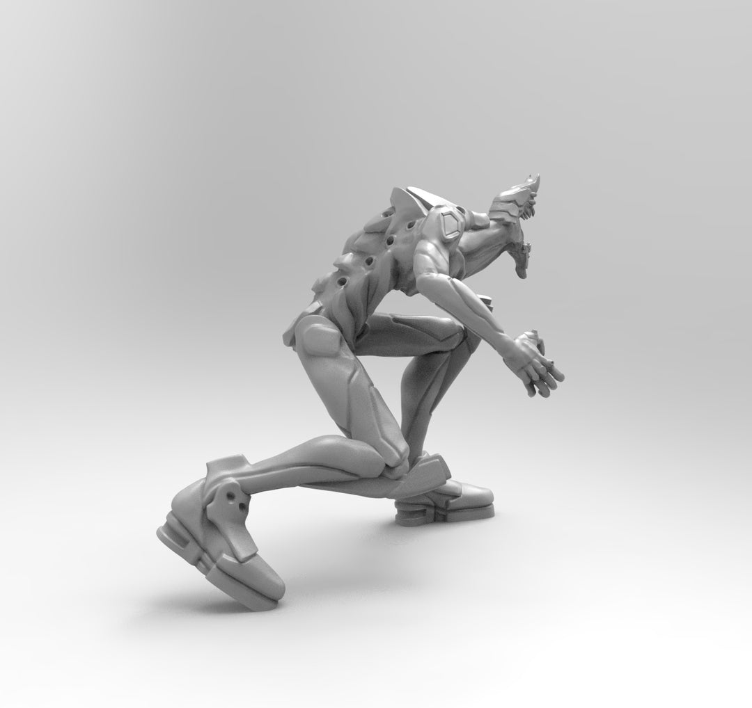 A816 - Anime character design, The Eva bot statue, STL 3D model design ...