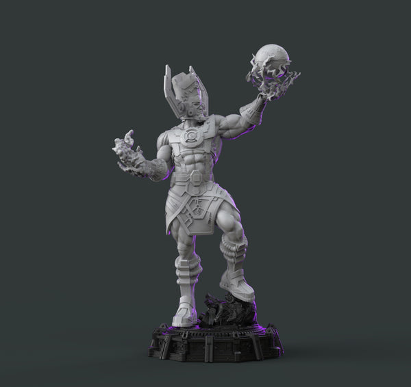 H053 - Comic Character design, The Marwel Calactus statue design, STL ...