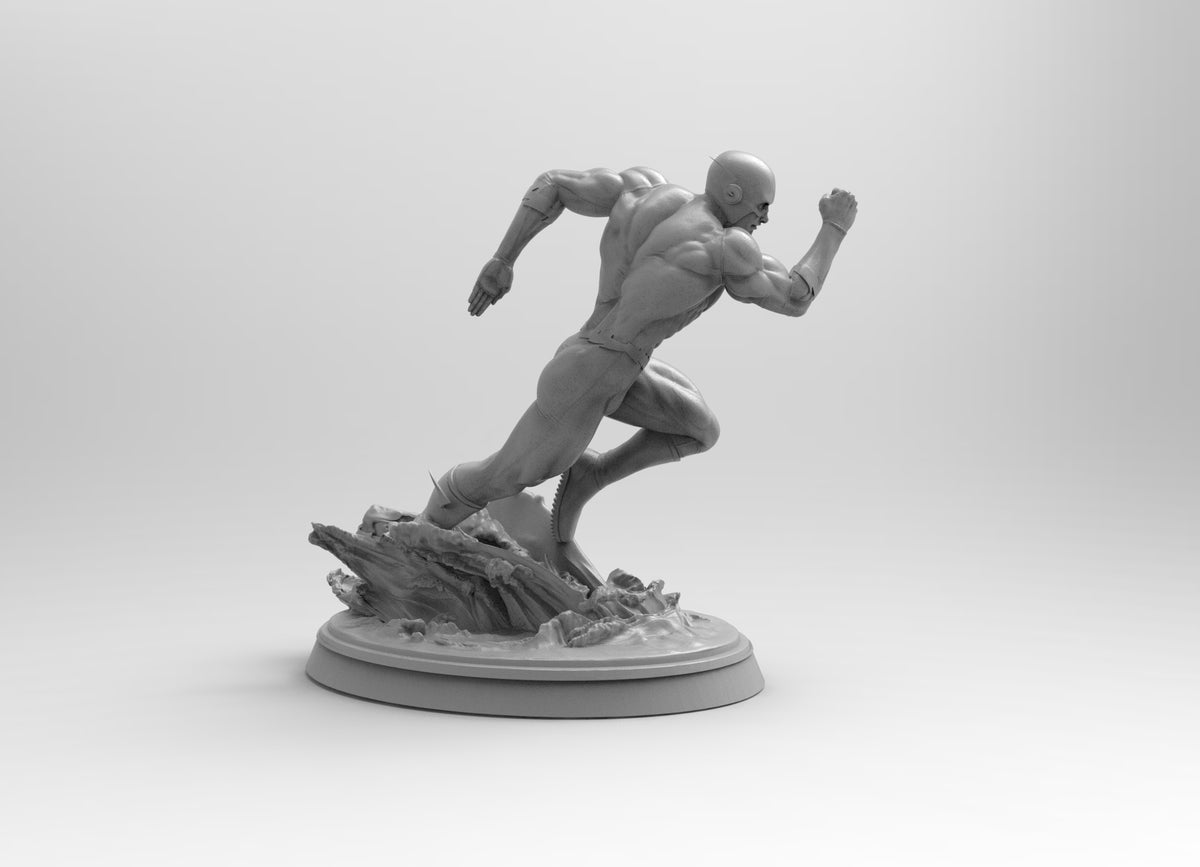 A239 - Comic heroes, The Flash, STL 3D model design print download fil ...