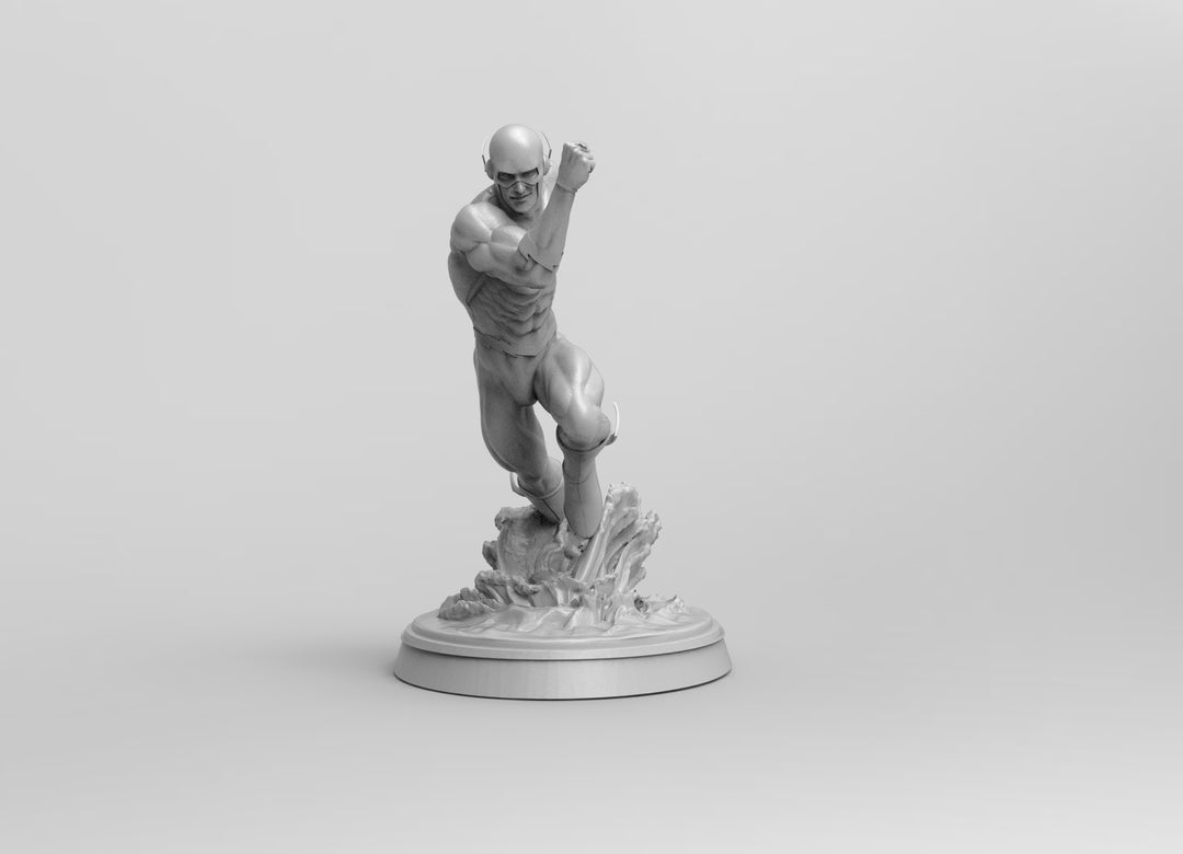 A239 - Comic heroes, The Flash, STL 3D model design print download fil ...