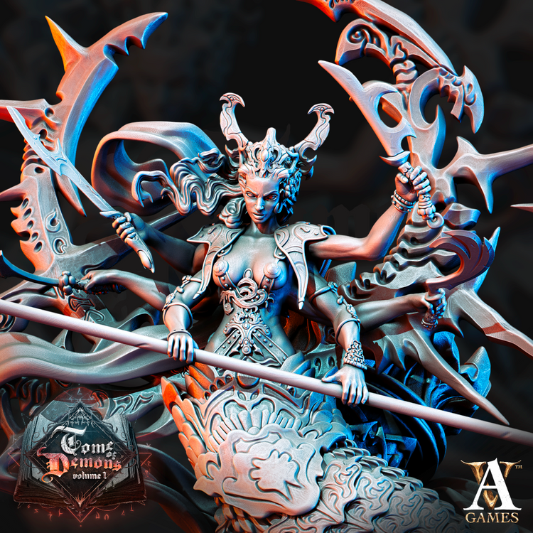 E773 - Legendary character design, The Merilith female warrior, STL 3D ...