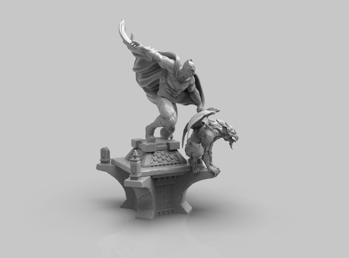 A374 - Comic character design, Bat design, STL 3D model design print d ...