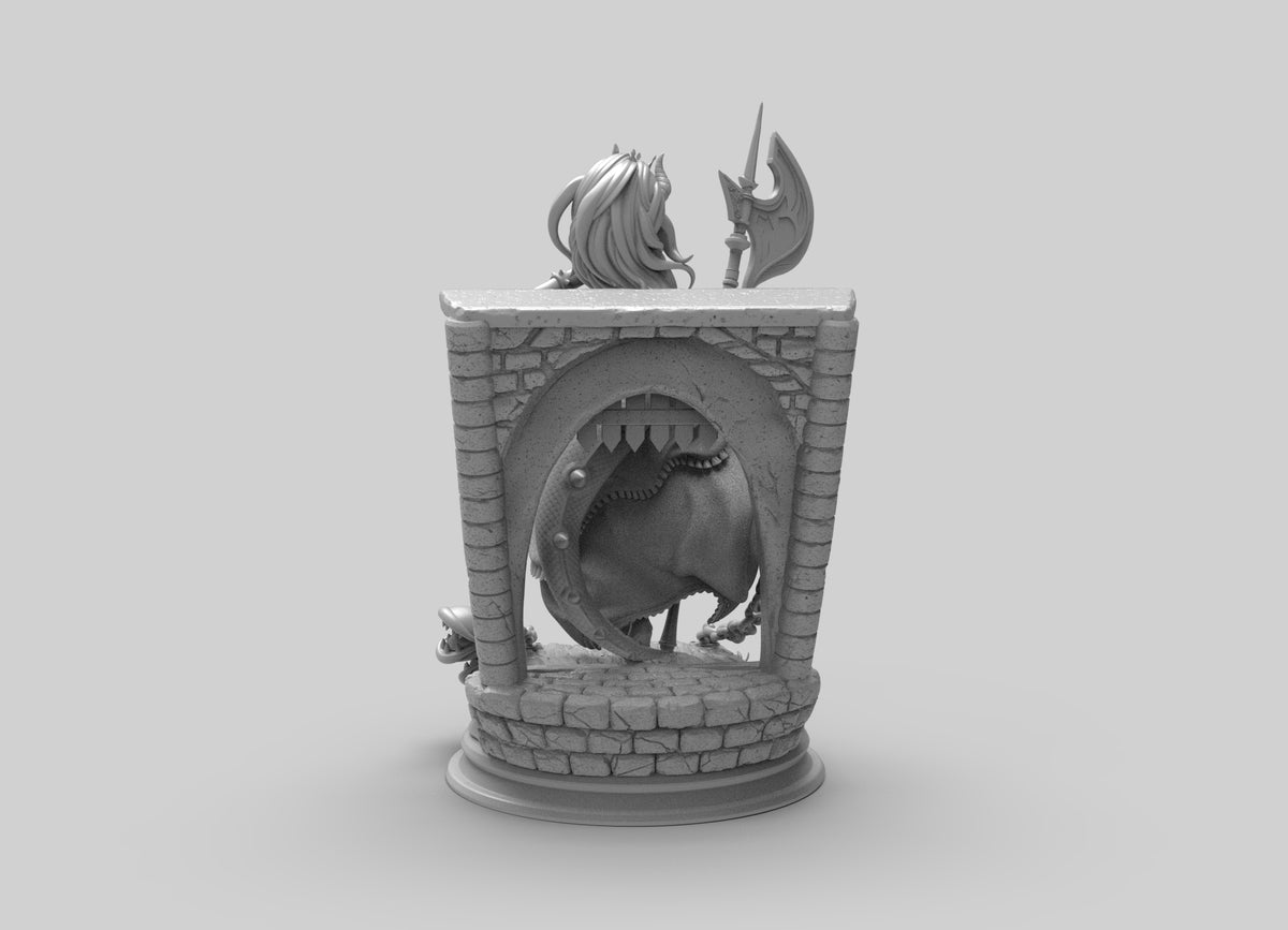 A271 - NSFW Games character design, The Bowsette F design statue, STL ...