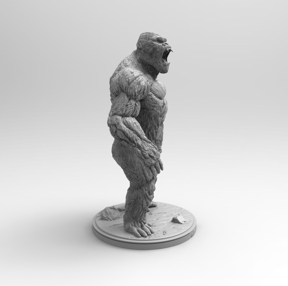 A178 - The legendary monster design, Kong , STL 3D model design print ...