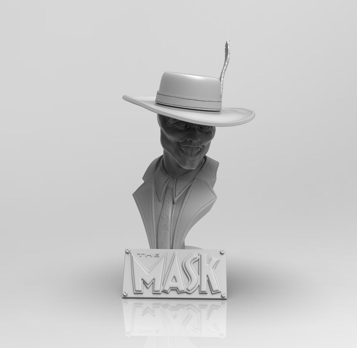 A673 - Movies character design, the green head guy, STL 3D model desig ...