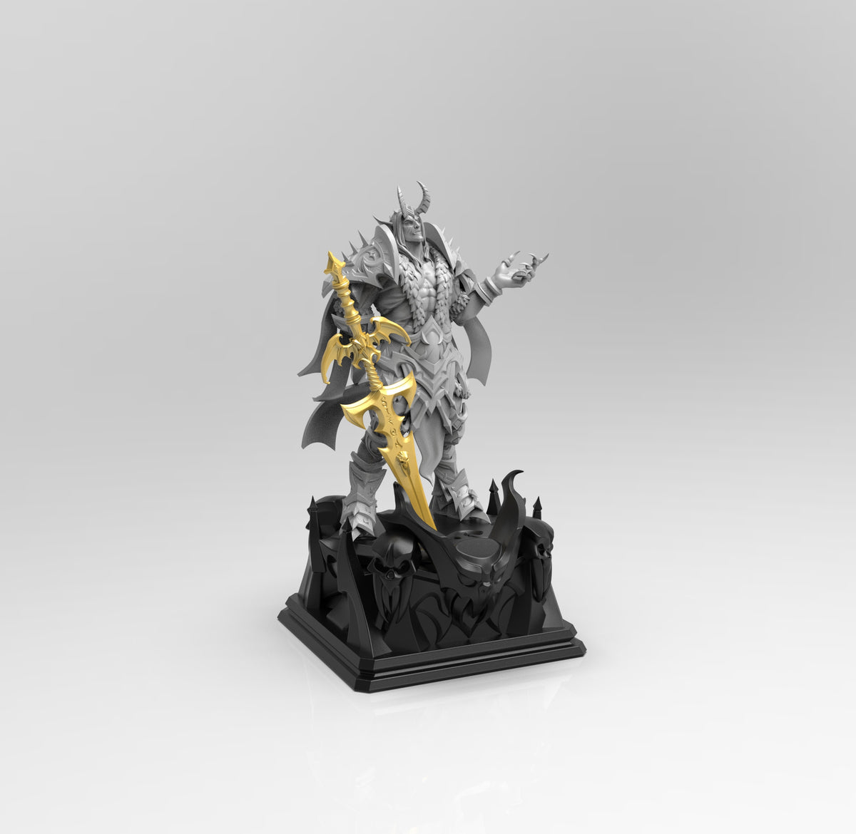 A774 - Character design, The sire of the denathruis, STL 3D model desi ...