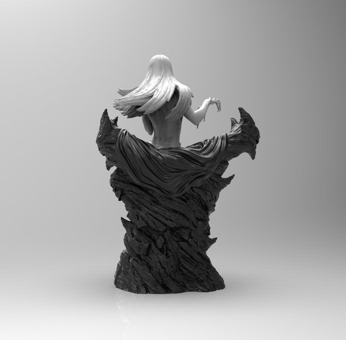 E292 - Vampire character design, The Vampirella Hot girl, STL 3D model ...