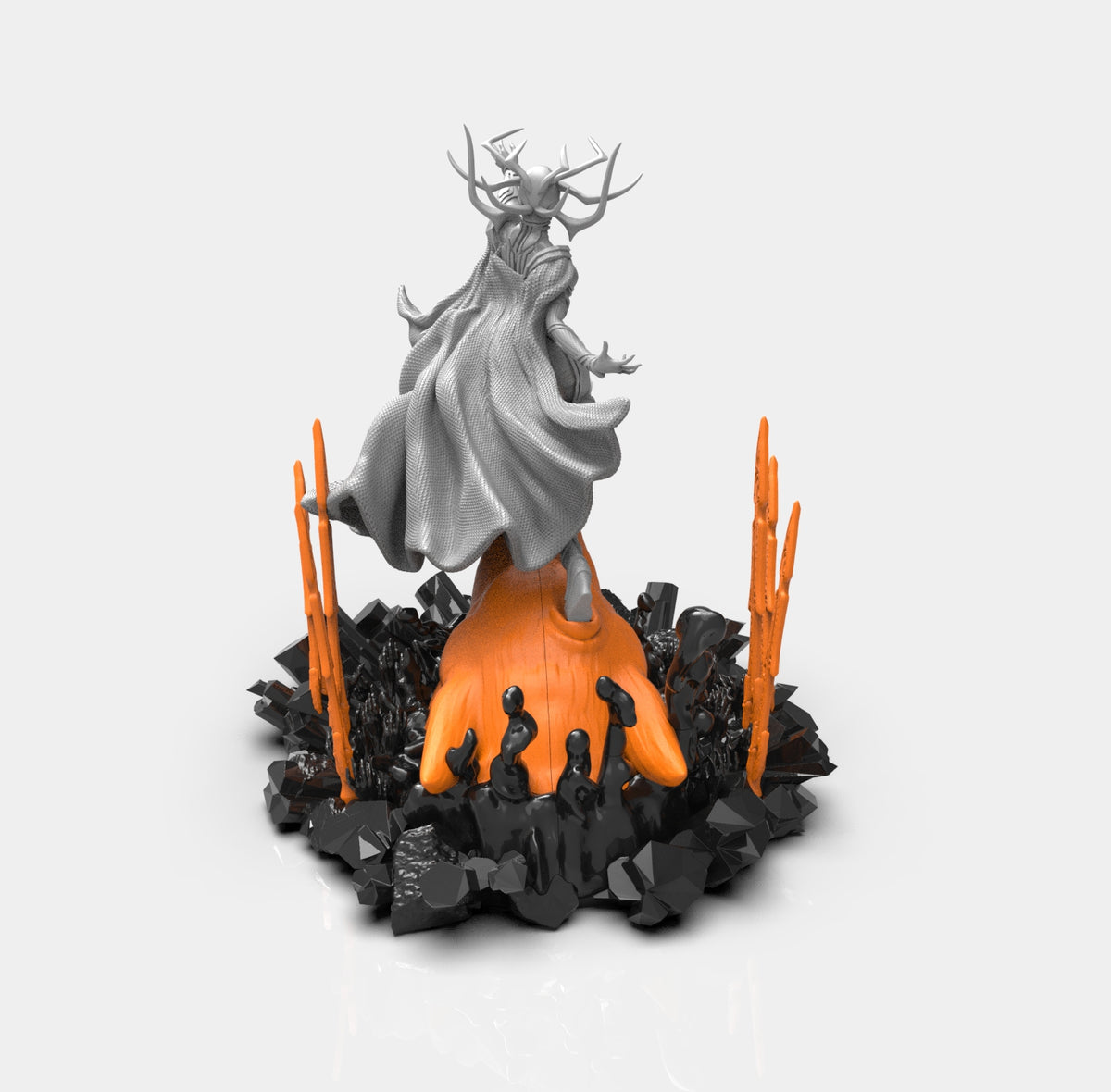 E278 - Comic character design statue, The Helio Character design statu ...