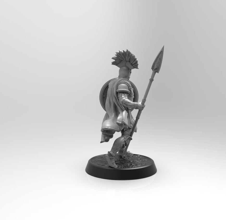 E149 - Legendary character design, The Spartan Warrior, STL 3D model d ...