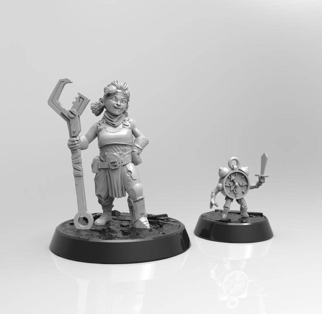 E156 - Legendary character design, The Clock master character design ...