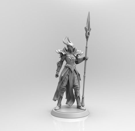 E179 - Legendary character design, The Angelic Guardian, STL 3D model ...