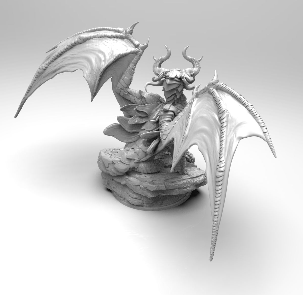 E182 - Legendary dragon design, The Cloud Elder dragon, STl 3D model d ...