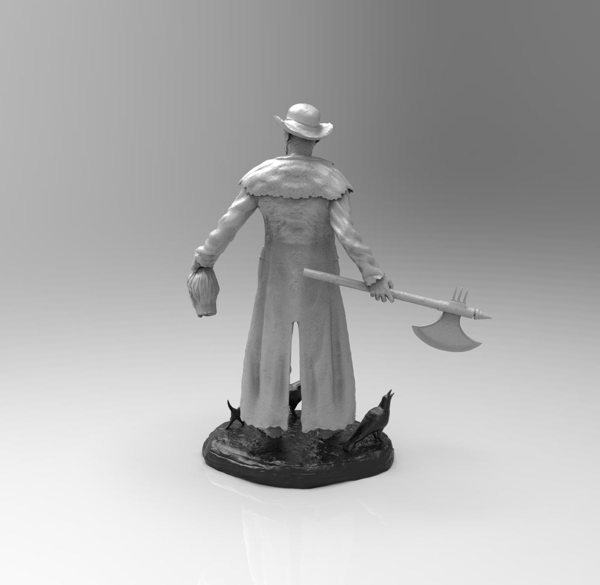 A760 - Legendary horror character design , The creepy man with a dead ...