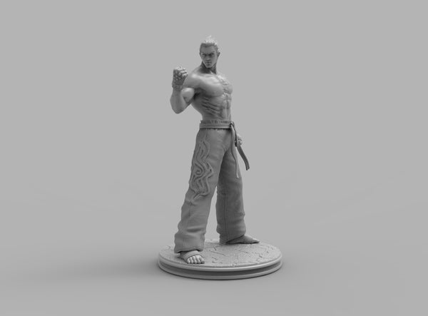 A298 - Games character design, Tekken character kazuya, STL 3D model d ...
