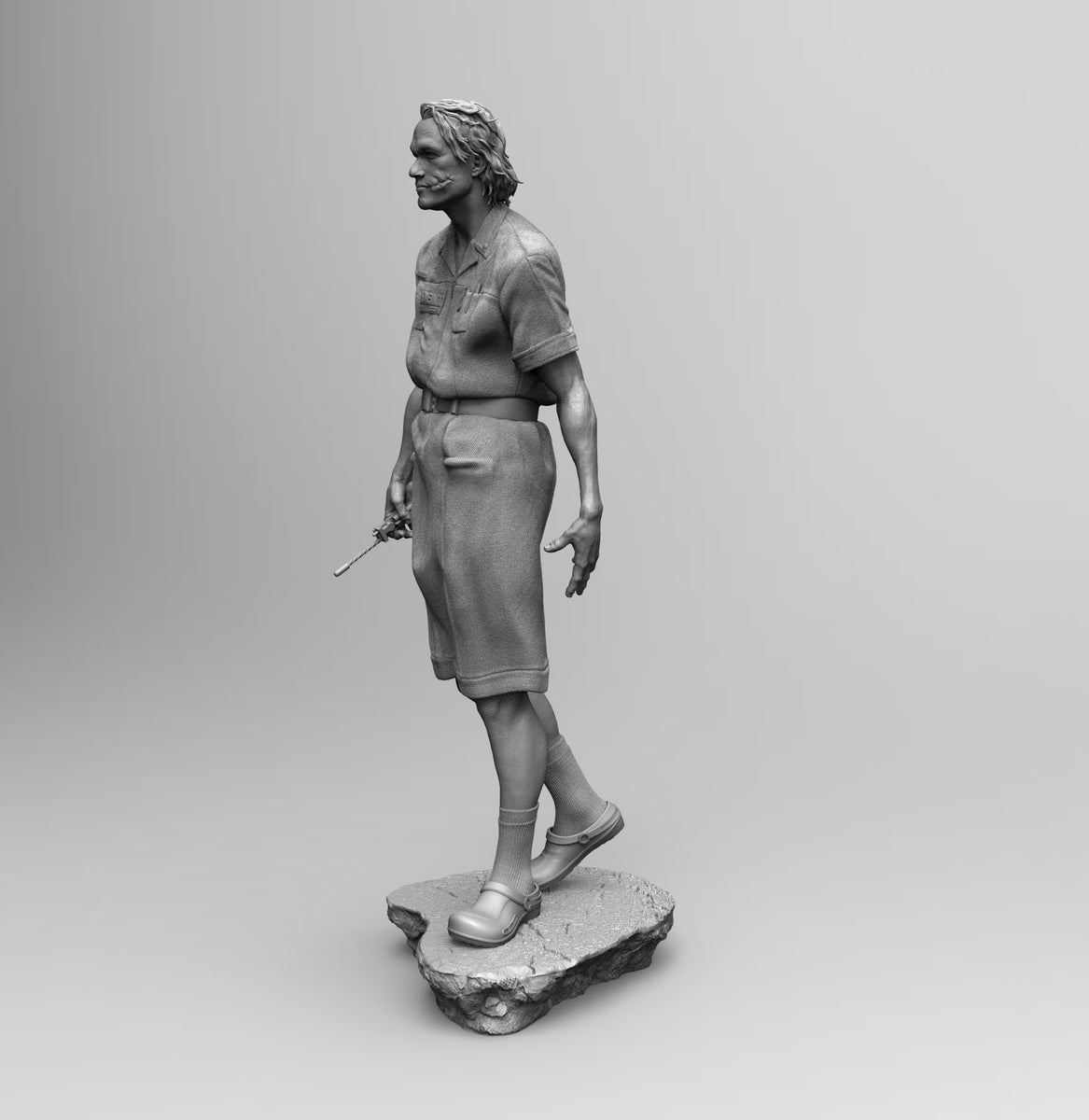 A002 - Comic character design statue, The Joker nurse version statue ...