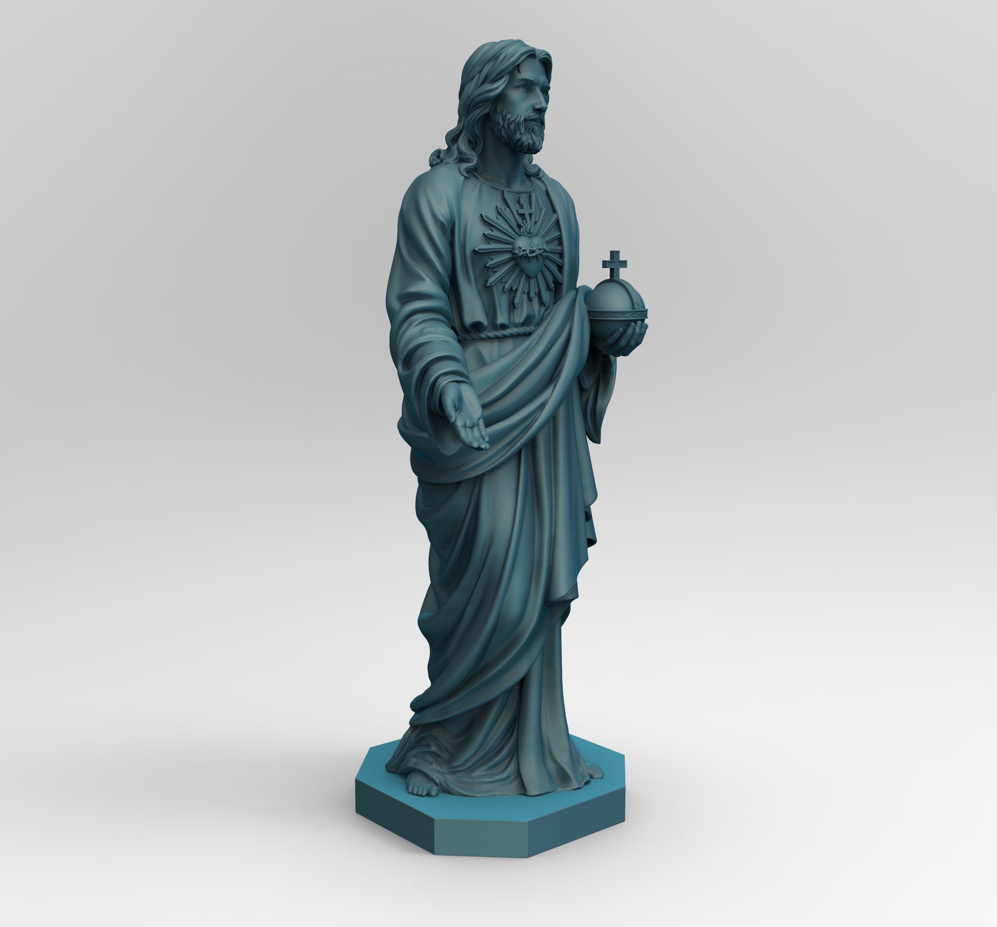 J001 - Legendary God Character design, The Jesus Christ statue, 3D STL ...