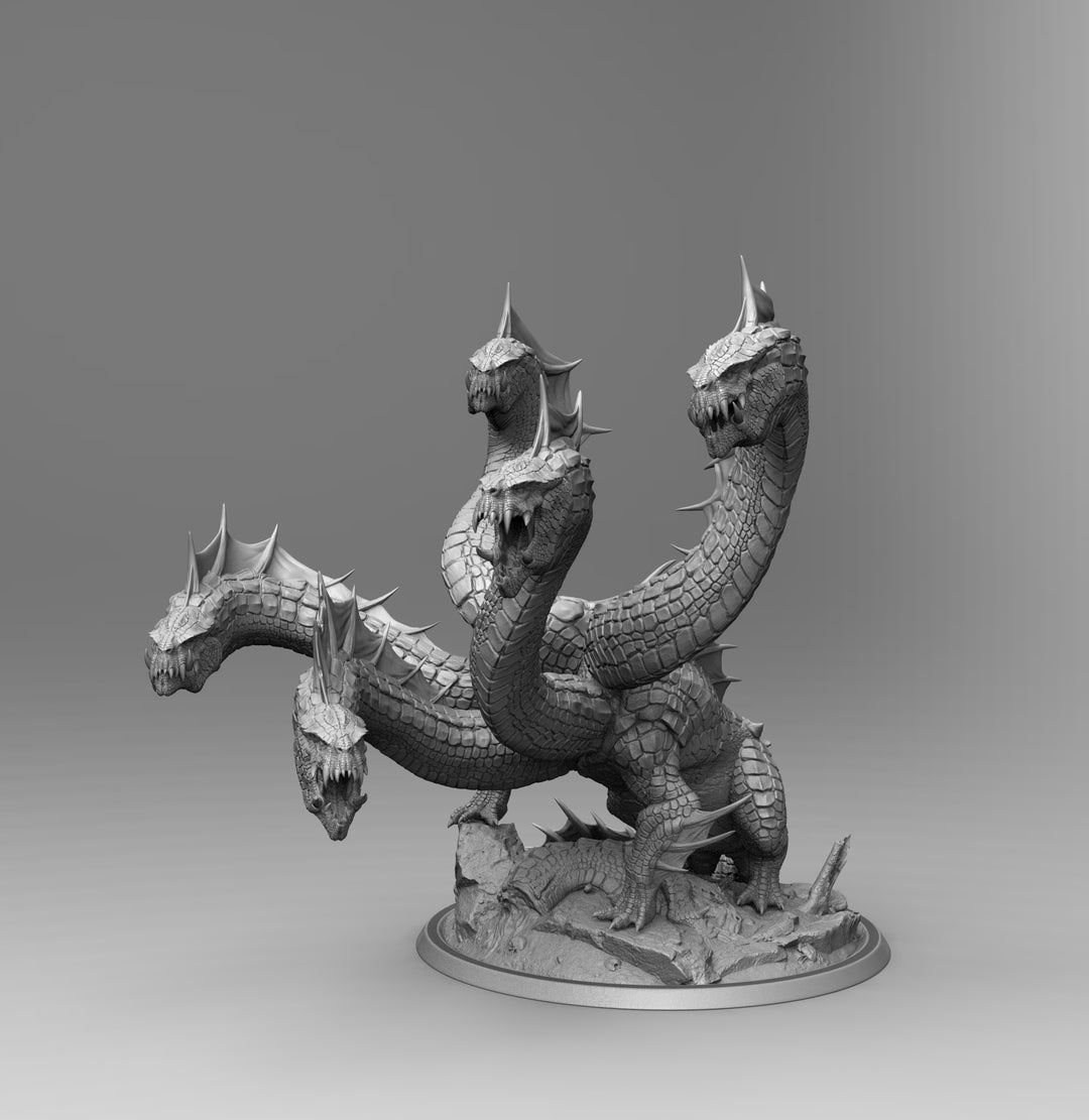 B058 - Hydra, Legend creature design, STL 3D model design print – World ...