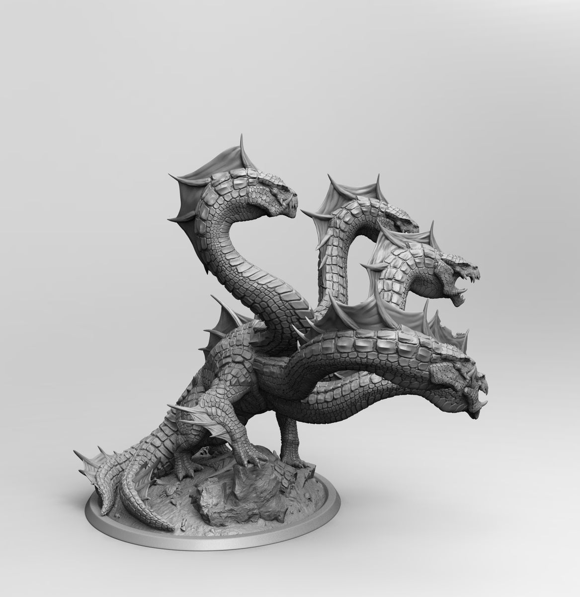 B058 - Hydra, Legend creature design, STL 3D model design print – World ...