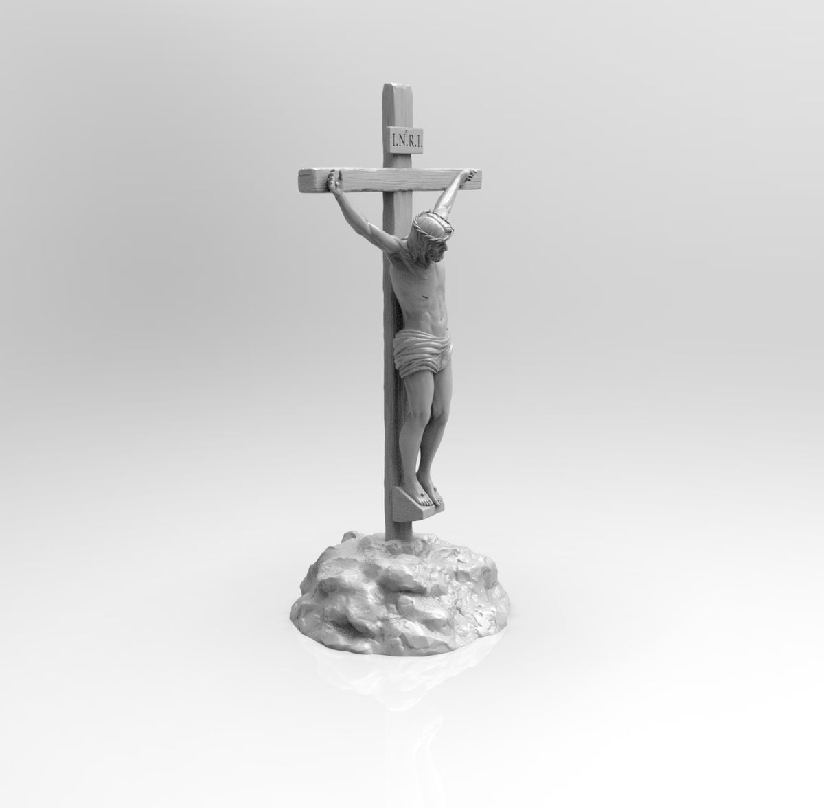 E429 - God character design, The Jesus Christ statue, STL 3D model des ...