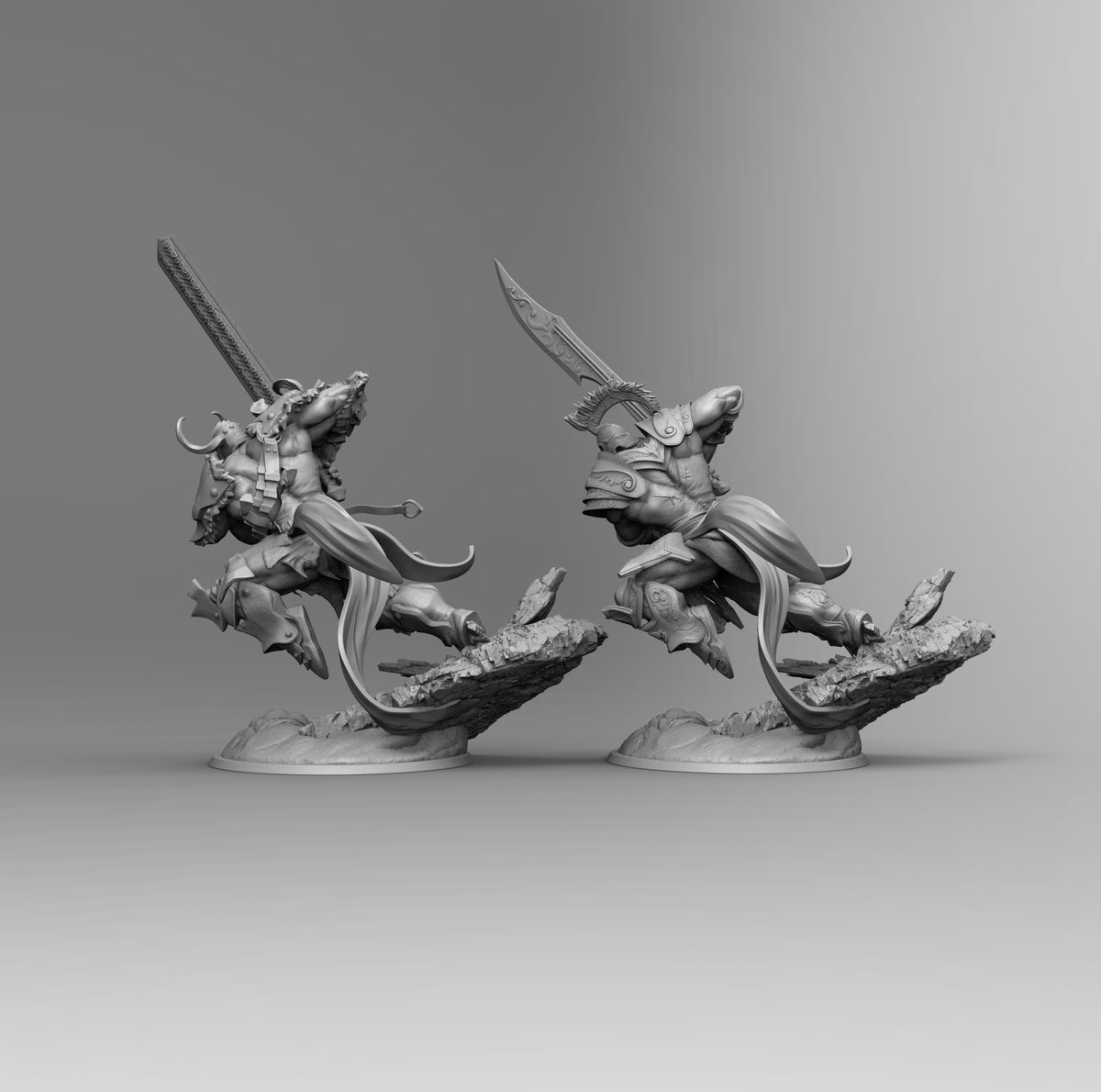 B093 - Giant Viking Dash statue, 2 Design , STL 3D model design print ...
