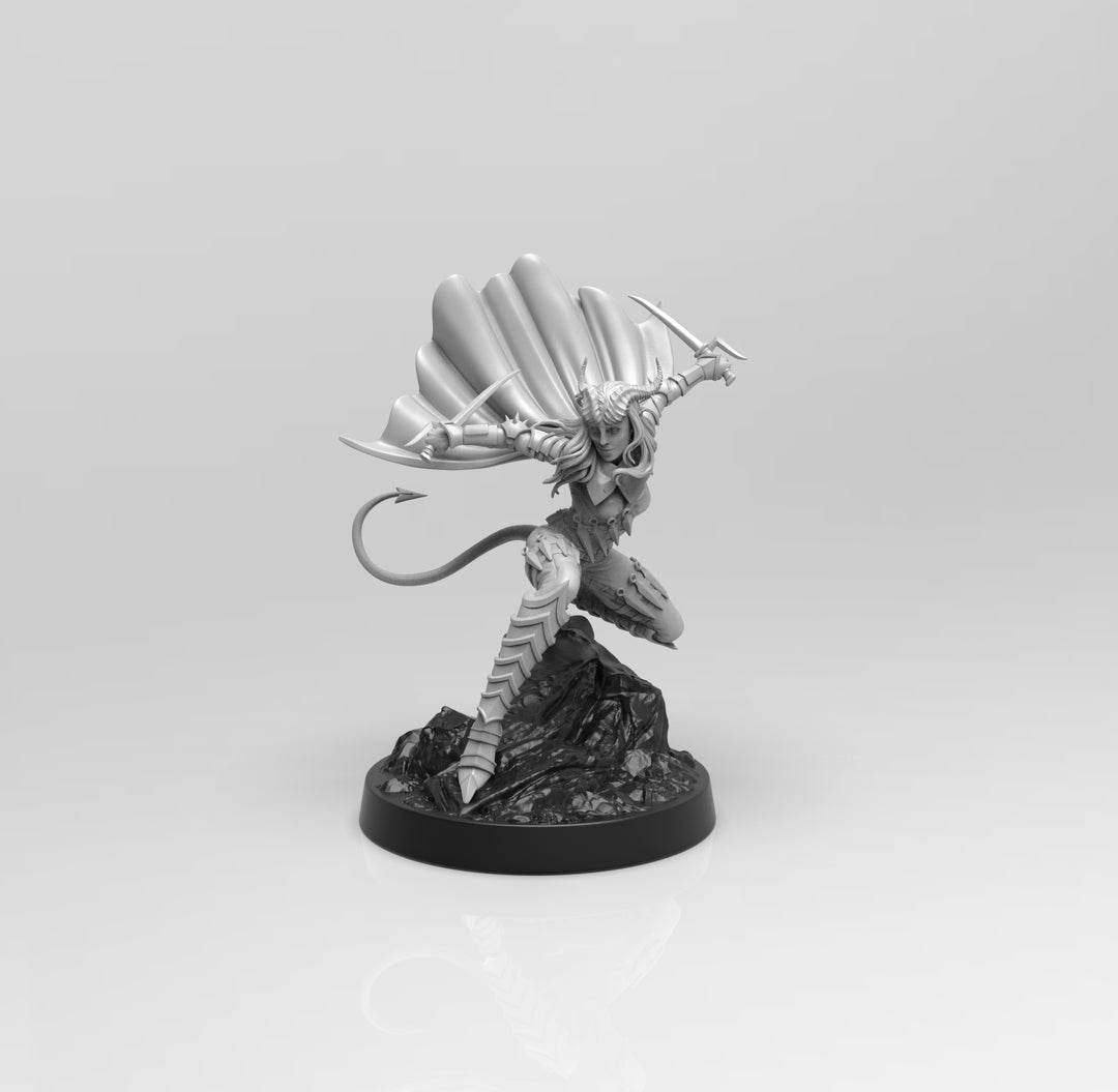 A474 - Character design, The female rogue statue, STL 3D model design ...