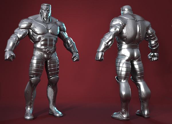 A084 - Comic character design , The iron Colossus , Marvel comics hero ...